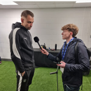 Tonda Eckert and Cam Bragg share their pride after resilient 1-1 draw ...
